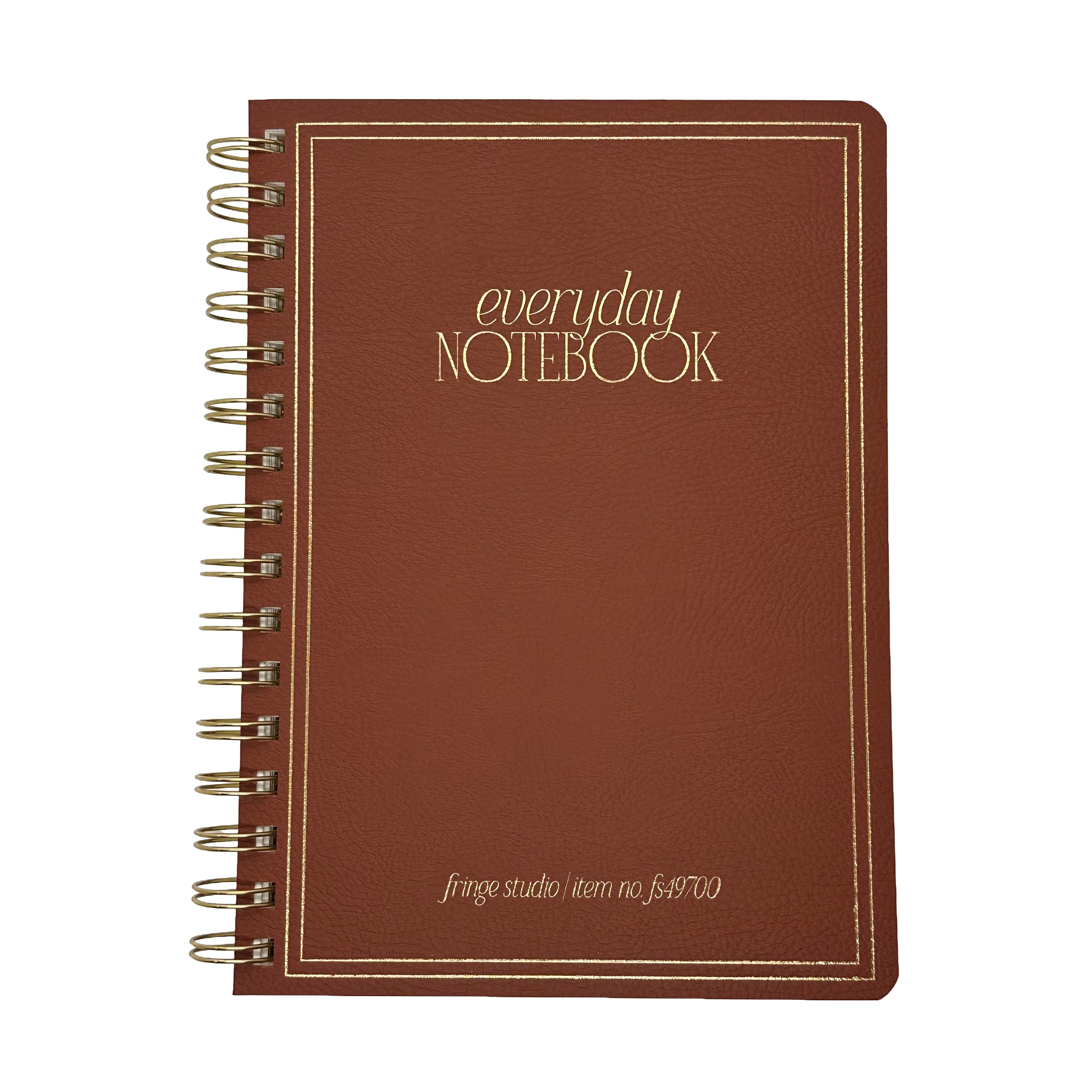 Fringe Studio Soft Leather A5 Notebook – DONUM EST