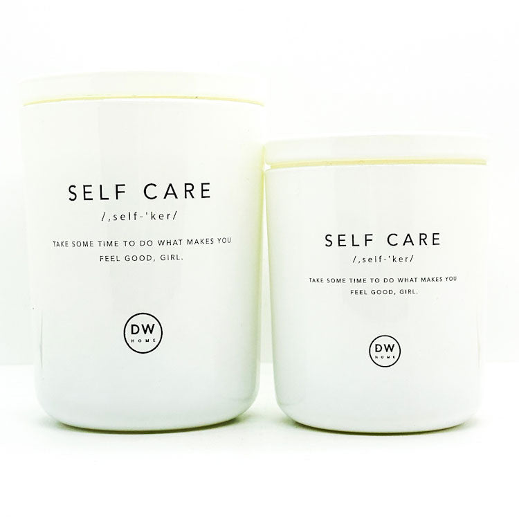 DEFINITIONS - SELF CARE - Vanilla Palo Santo Scented Candle | DW HOME ...