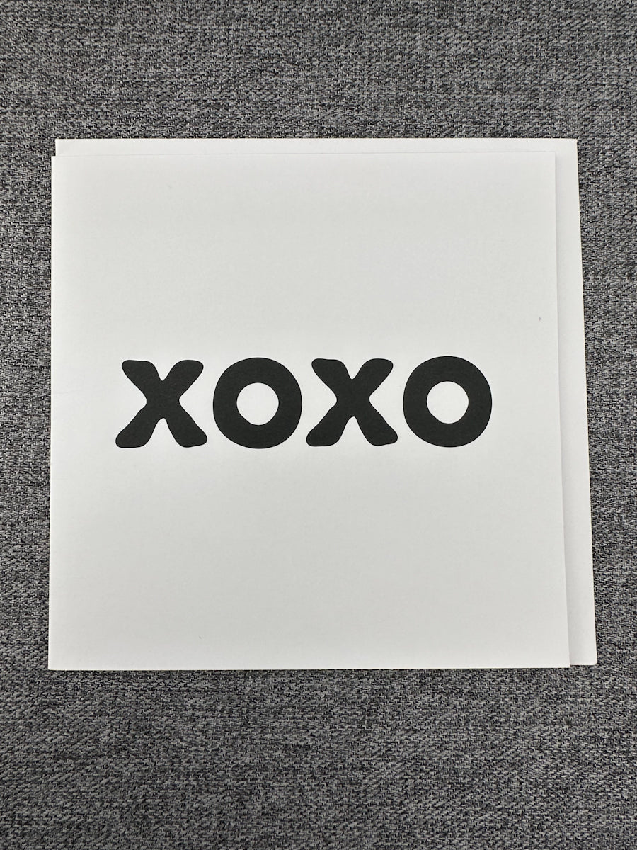 XOXO - Card – DONUM EST
